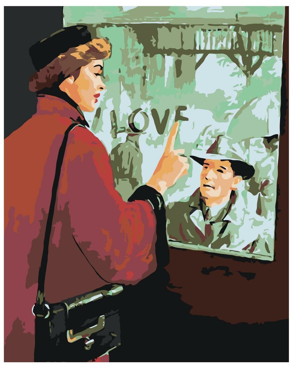 Картина по номерам, "Живопись по номерам", 60 x 75, RO21