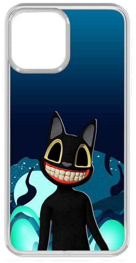 Чехол-накладка / чехол для телефона / Krutoff Clear Case Хаги Ваги - Картун Кэт для iPhone 13