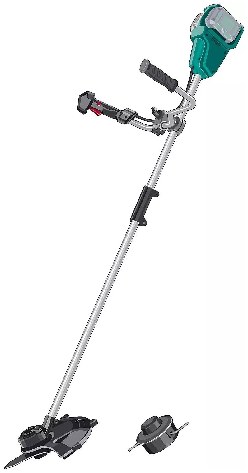 ЗУБР 36В бесщеточный триммер, без АКБ . ТАБ-365