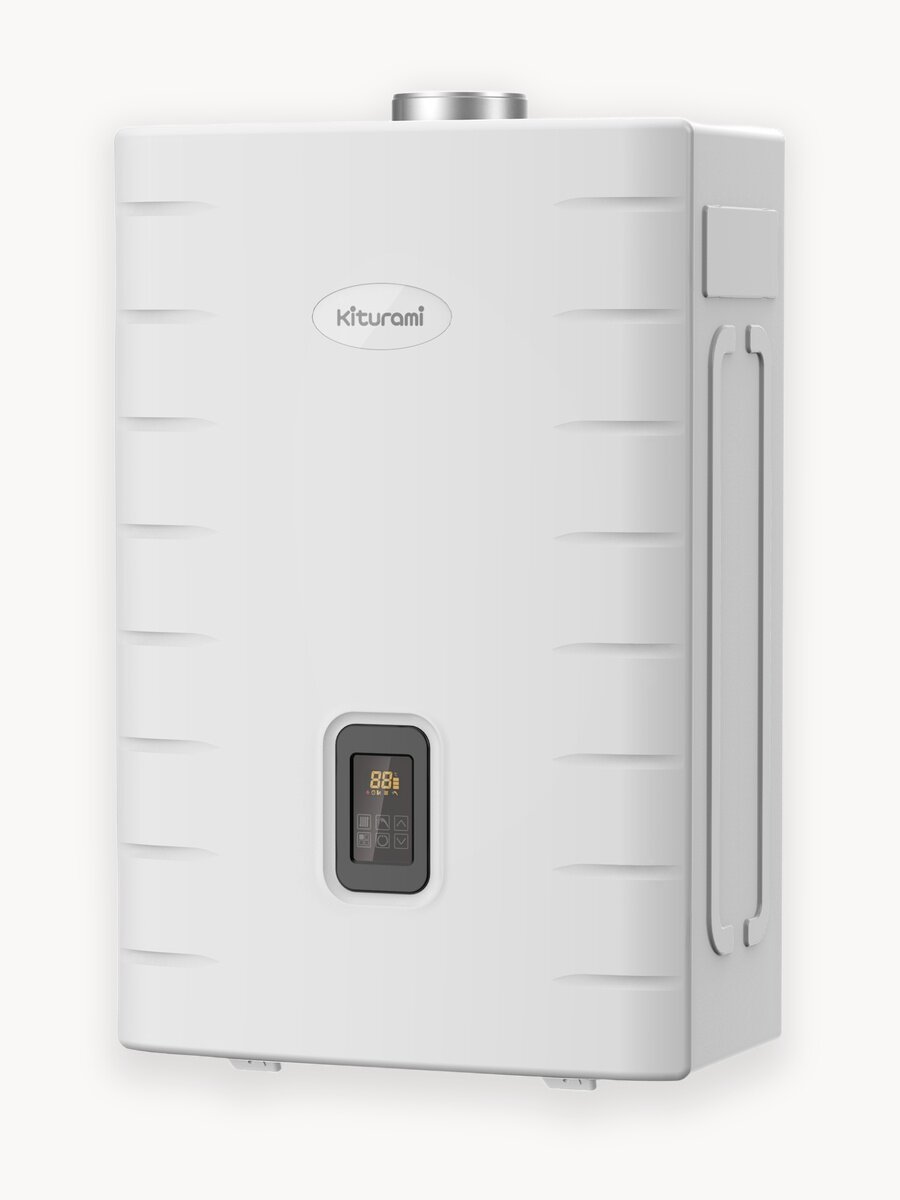 Котел двухконтурный газовый (24 кВт.) Kiturami World Alpha PLUS S-24 (Китурами) турбированный / новинка
