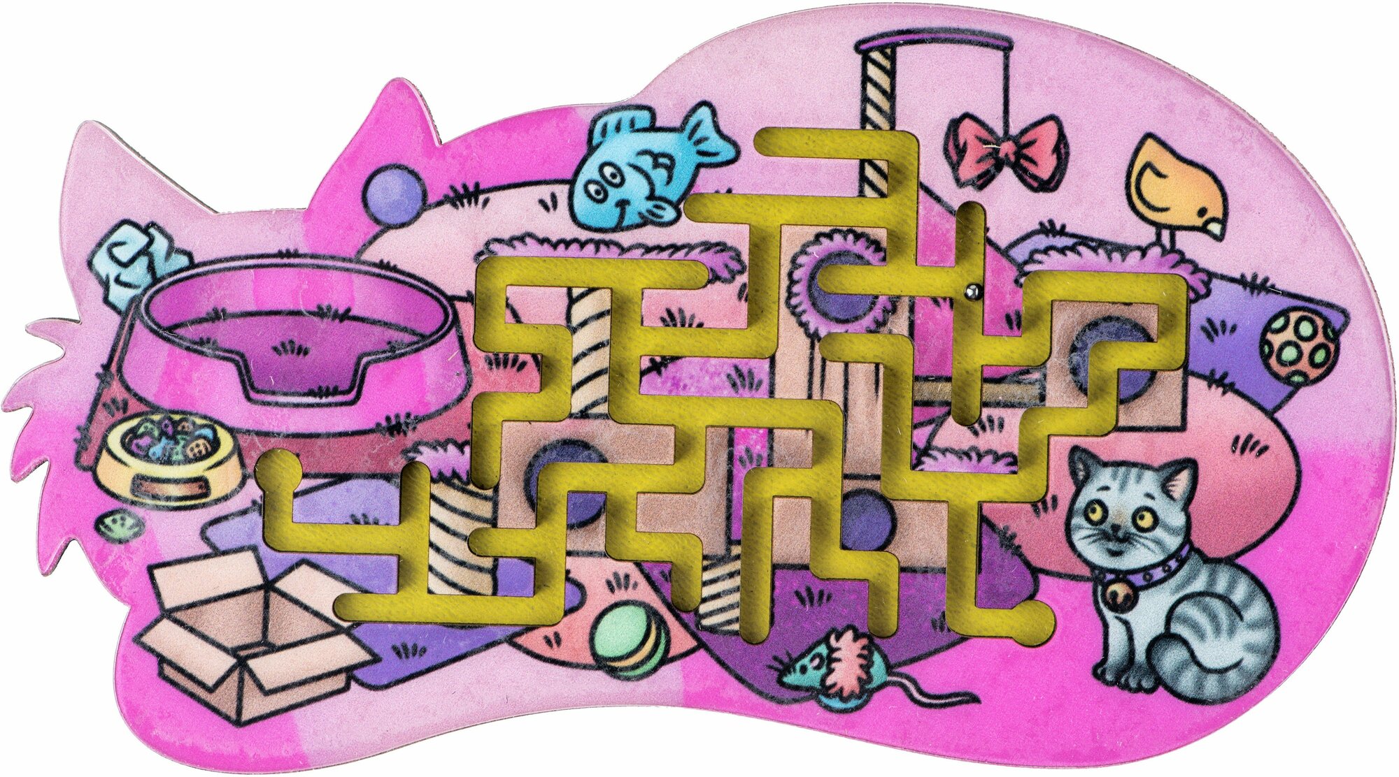 Лабиринт средний "Котик" (0055)