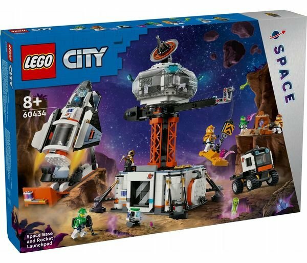 Конструктор LEGO City Космическая станция и база (Lego 60434)