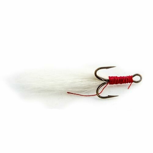 VMC Муха-уловка двойник коза белаянадёжная приманка для рыбалки на реках прудах и озерах