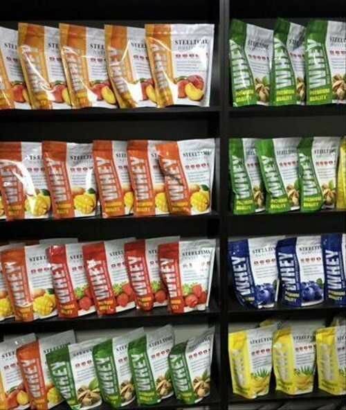 Протеин Steeltime Nutrition Whey 900г Фисташковый