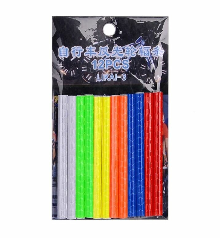 Аксессуары для велосипеда и самоката катафот на спицы / накладка на спицы велосипеда