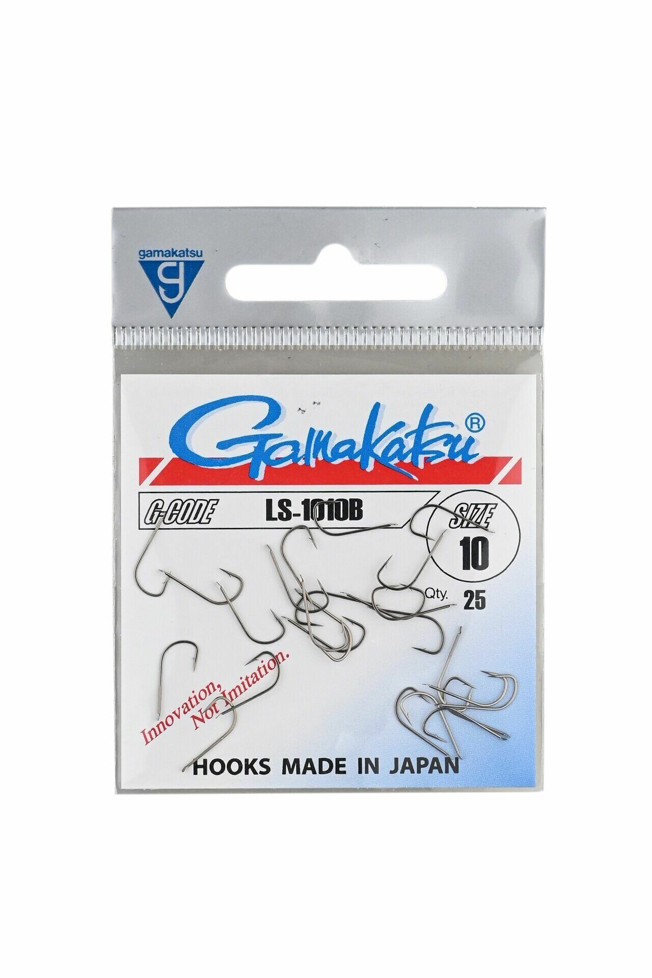 Крючок одинарный Gamakatsu LS-1010B Bronze N8