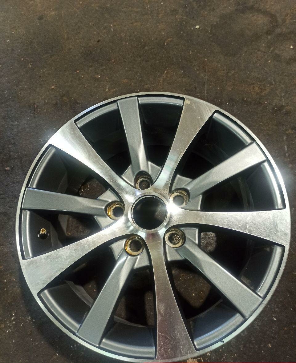 Колесные диски Replica 16x6.5 PCD 5x114.3 D60.1 ET45 Антрацитовый с полированной лицевой поверхностью (Реплика)