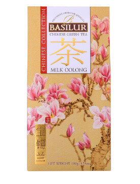 Чай зеленый BASILUR Молочный улун байховый листовой, 100г, 3 шт.