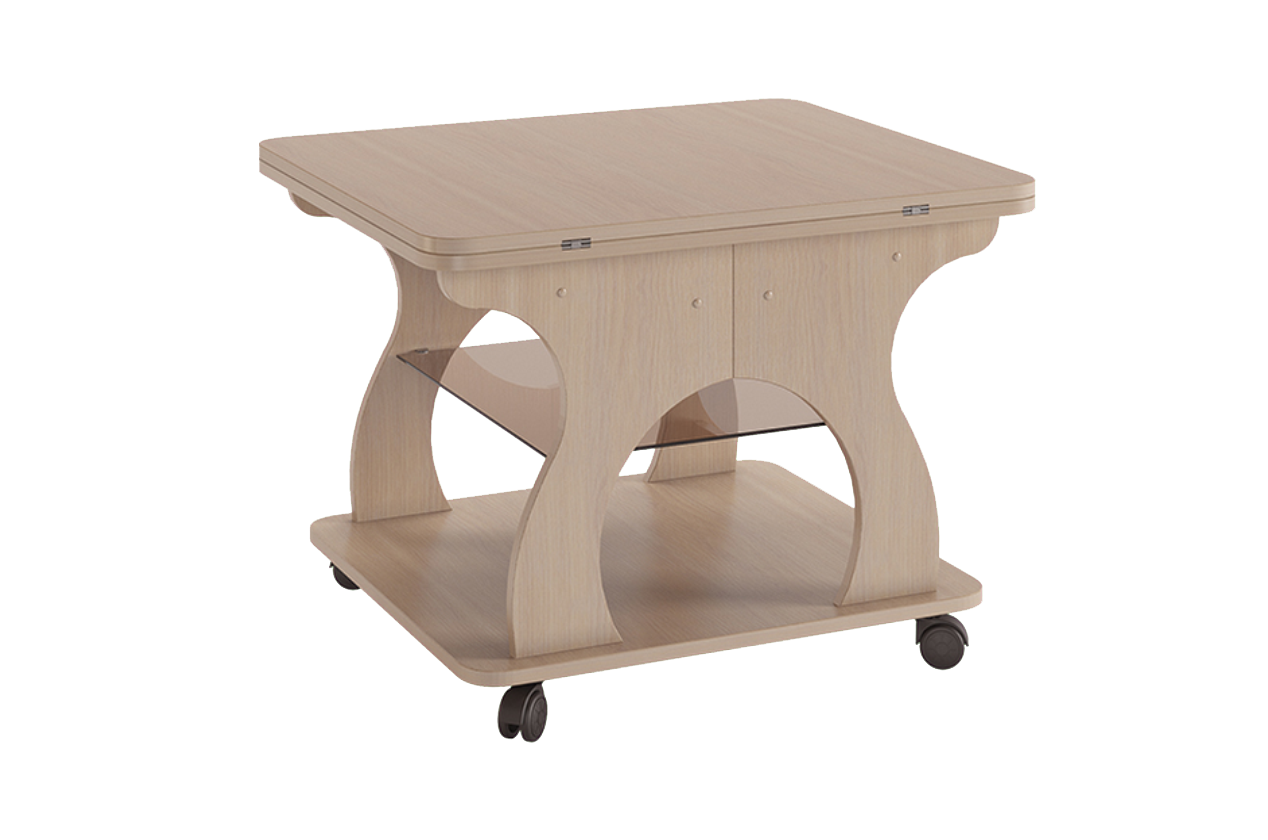 Стол-трансформер Купер, цвет дуб млечный