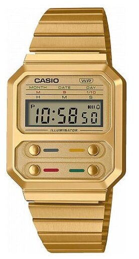 Наручные часы CASIO, золотистый — фото 1