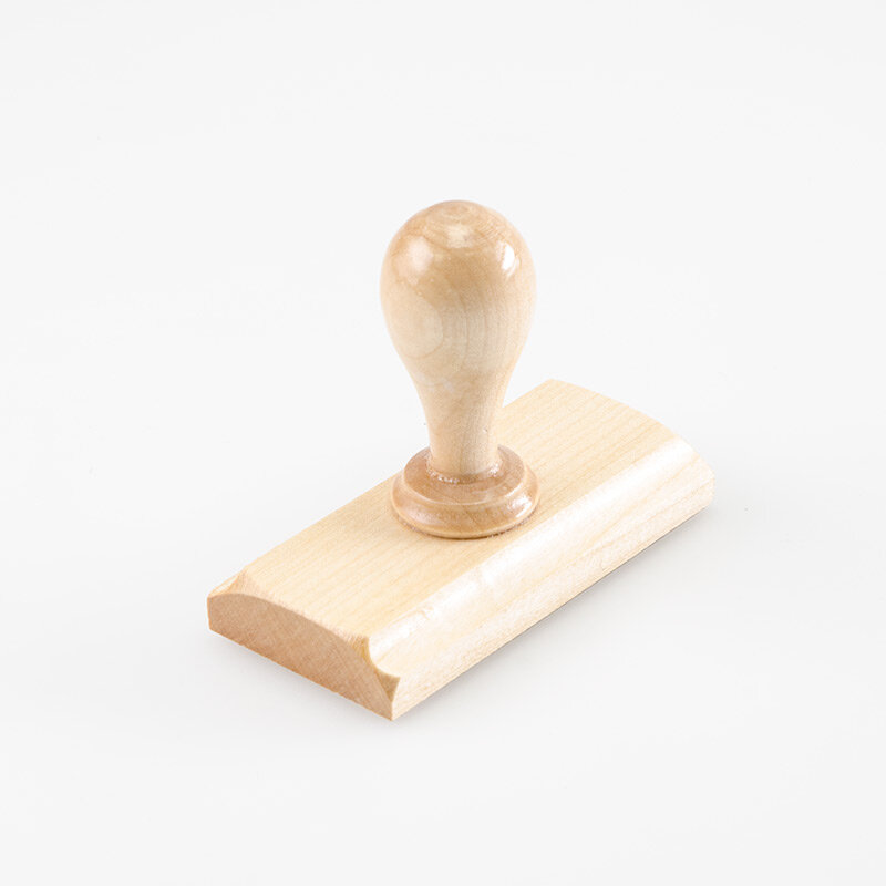 8040 Клён Деревянная оснастка для штампа 80х40 мм с фаской