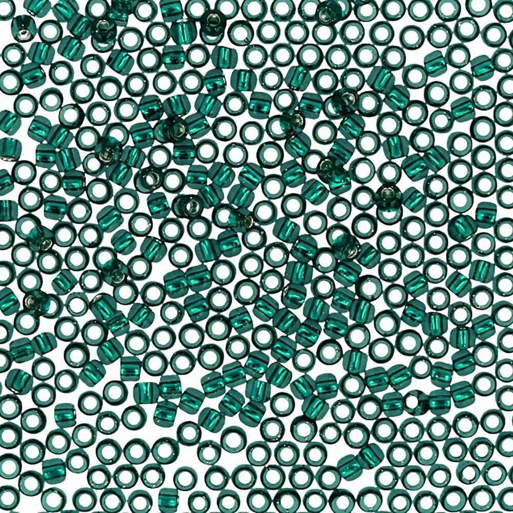 Бисер Япония "TOHO" 11/0 круглый 2 2.2 мм 5 х 5 г №0027BD морская волна