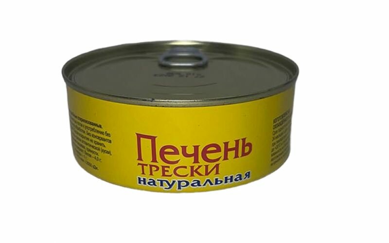 Печень трески ж/б охл, 230г "Норд Вест"