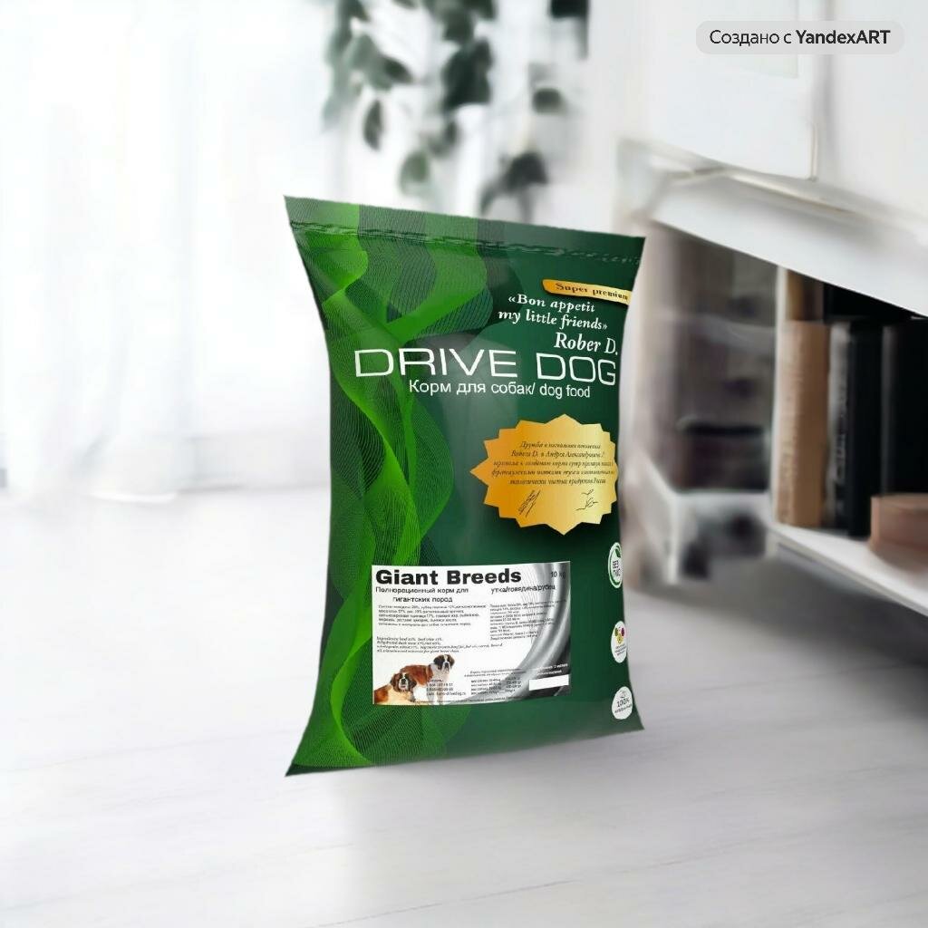 GIANT BREEDS Утка с Говядиной и рисом 15кг полнорационный корм для собак гигантских пород