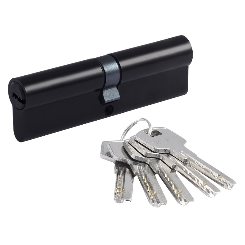 Цилиндровый механизм ЛП-120, чёрный, 60-60 Нора-М 19109