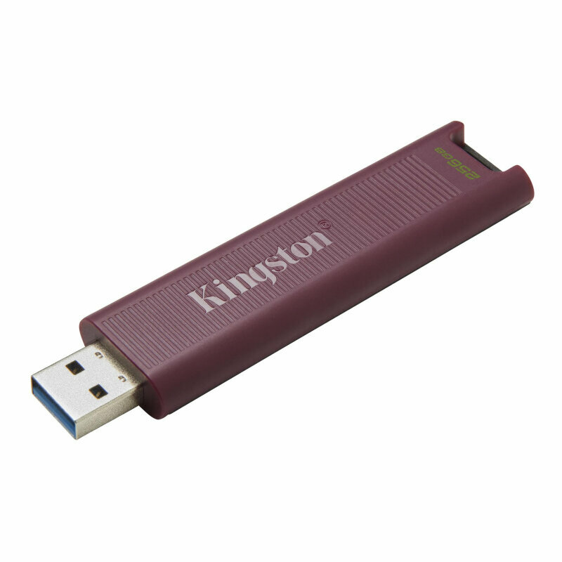 Флеш-память Kingston DataTraveler MaxA, 256 ГБ USB3.2 Gen 2 Type-A/бордовый, 1841915