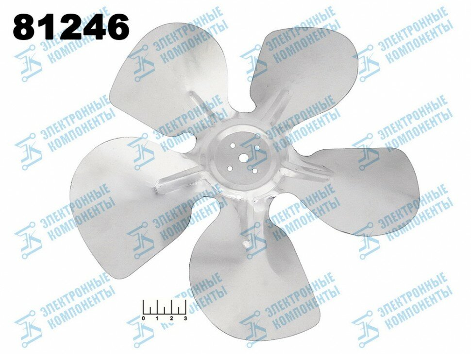 Крыльчатка алюминиевая 254/28B