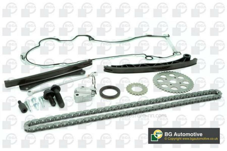 BGA TC0381FK Комплект цепи ГРМ FIAT PUNTO 09-12 / FORD KA 08-16 / PEUGEOT BIPPER 15- / OPEL CORSA 1.2 06-14 [199B4.000, 223A9.000, 169A1000, FD4, FHY (F13DTE6), A13DTC, Z13DTJ]