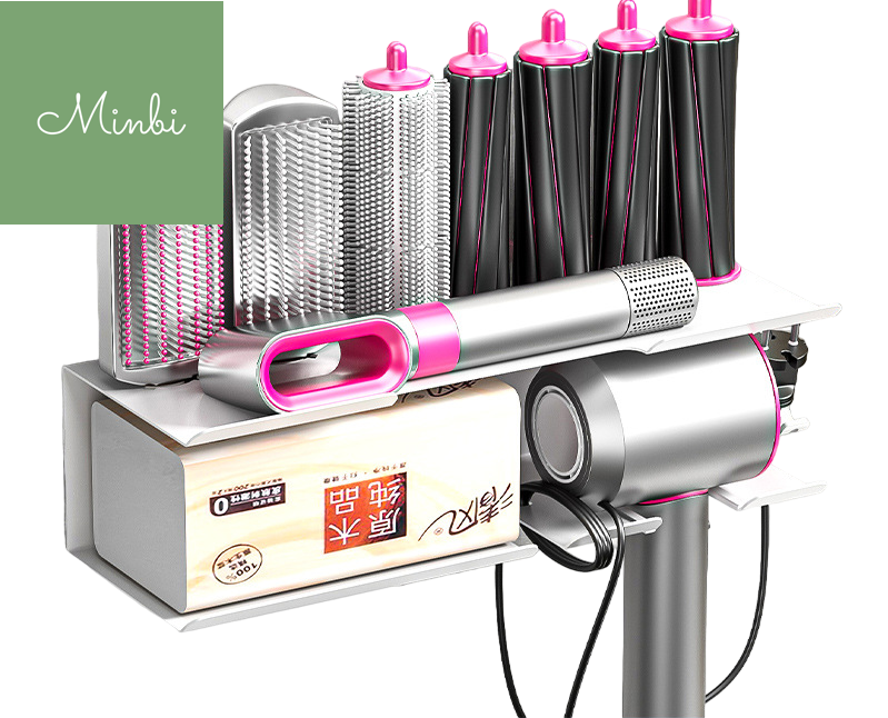 Настенный держатель для фена и стайлера Dyson Белый