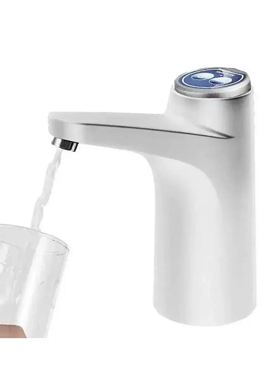 Помпа для воды электрическая, на бутыль 19, 10, 5 литров