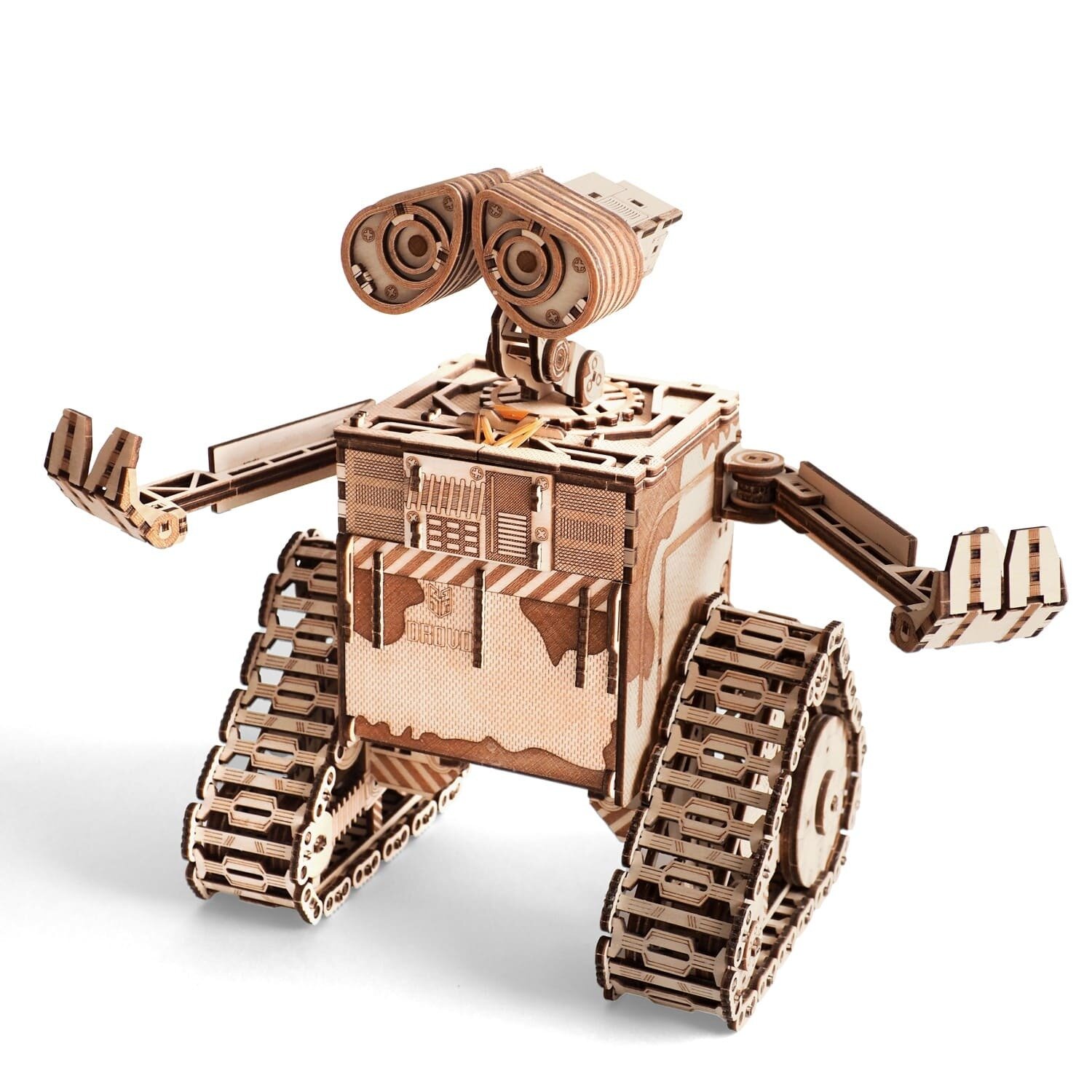 Деревянный конструктор Робот Drover (DROVO)