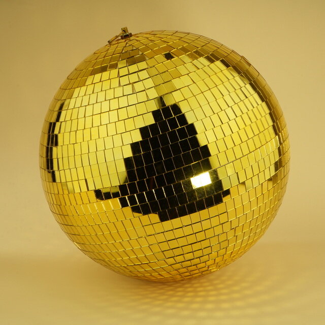 Зеркальный Диско-шар 30 см золотой, Winter Deco, 4060183