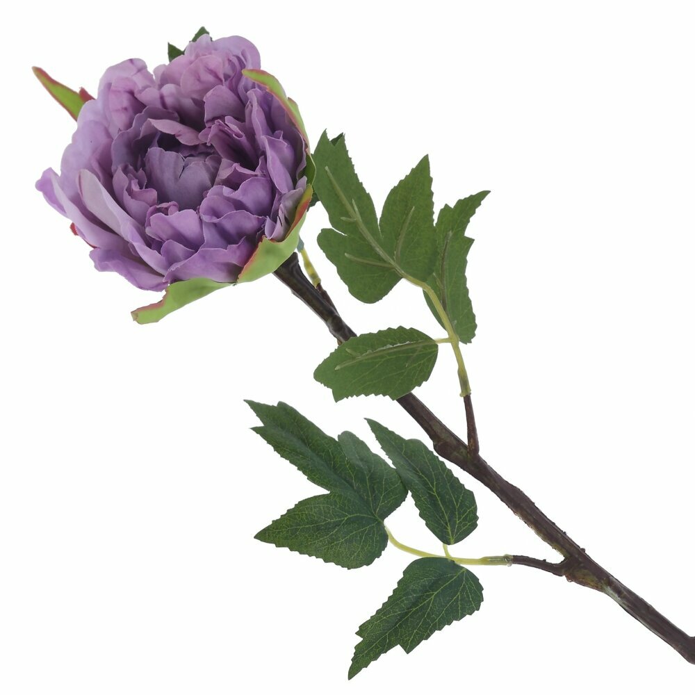 Цветок искусственный Пион, 17х12х67 см KSM-814080