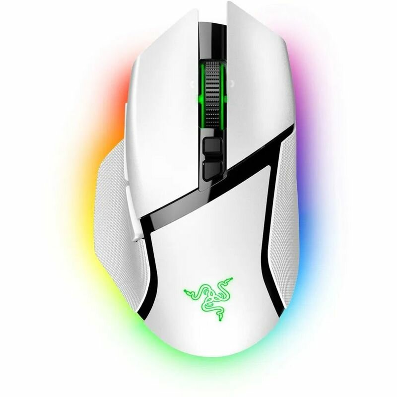 Игровая мышь Razer Basilisk V3 Pro 35K - White gaming mouse/ Razer Basilisk V3 Pro 35K White Gaming Mouse