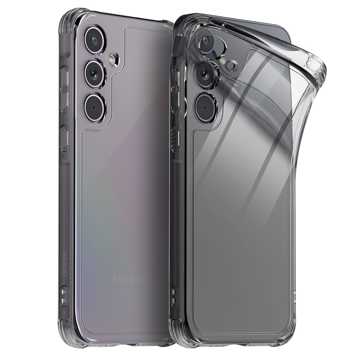 Чехол Araree Flexield для Samsung Galaxy A35 5G, прозрачно-черный