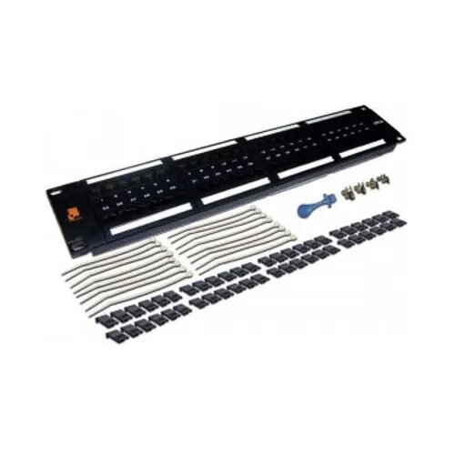 Патч-панель Lanmaster LAN-PPL48U5E 19" 2U 48xRJ45 кат.5E UTP