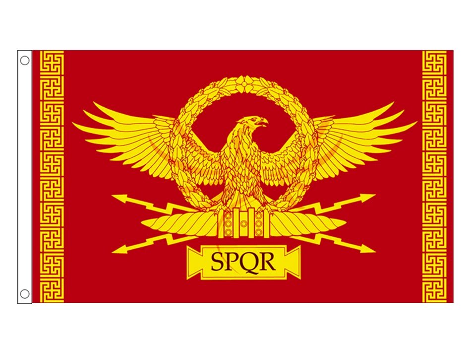 Флаг SPQR Римская империя XVGGDG 150 x 240cm
