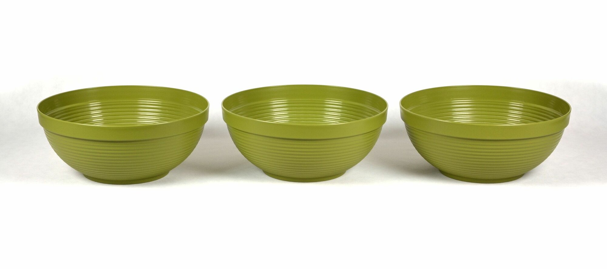 Кашпо Миска Парма 9л папоротник / 3 шт