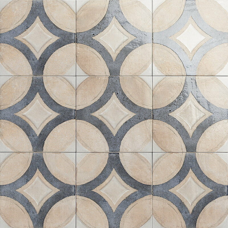 Керамогранит Mainzu Pav. Fondant Decor Blanc 20х20 см бежевый матовая