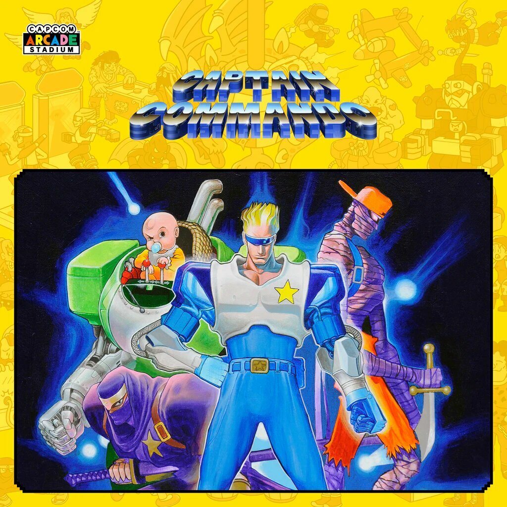 Дополнение Capcom Arcade Stadium：CAPTAIN COMMANDO, цифровое издание PlayStation 4, регион Турция / код пополнения баланса
