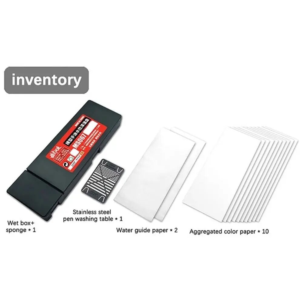 Портативная влажная Палетка, практичная прочная Палетка для рисования для миниатюрной живописи и акриловых красок, сохраняет краску влажной дольше