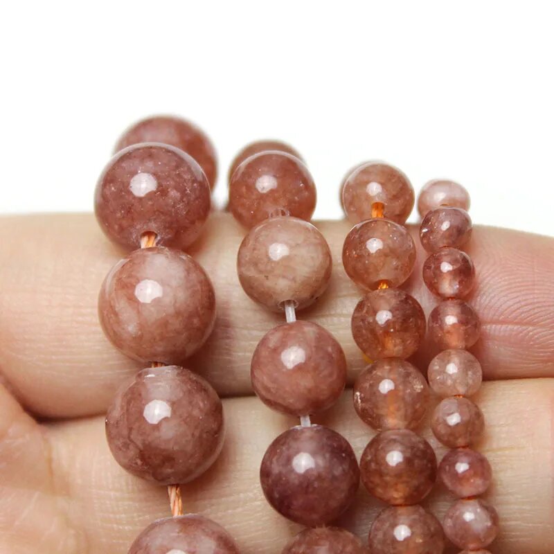 Халцедон, бусины-разделители, Youth Cadence, 4/6/8/10 мм 8mm approx 46beads