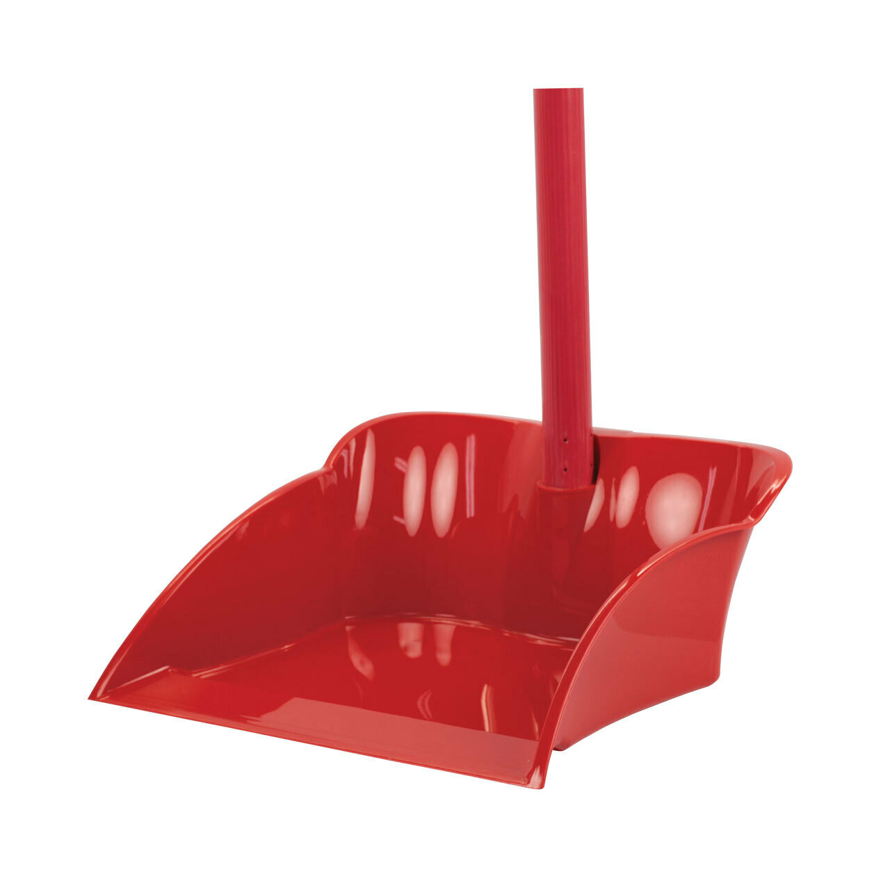 Совок для мусора "Альтернатива" пластиковый, длинная ручка (м1022)