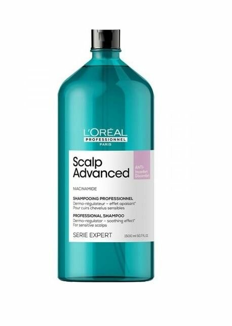 Loreal Anti-Discomfort - Шампунь для чувствительной кожи 1500 мл