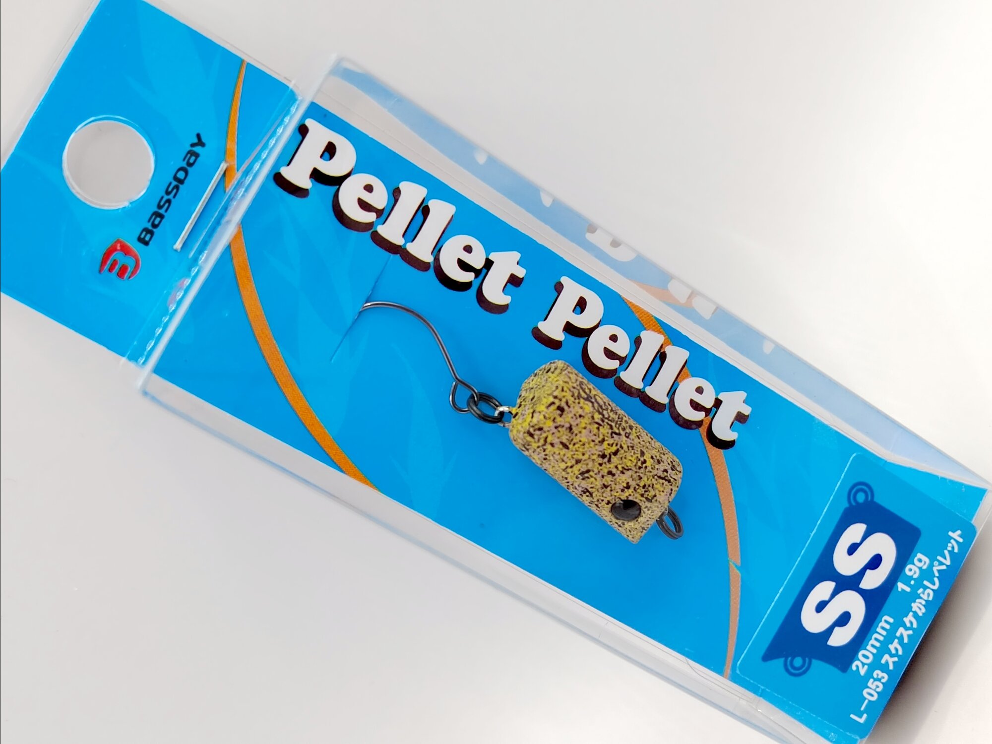 Воблер BASSDAY PELLET PELLET SS ( 20мм, 1.9гр, медленно тонущий ) - #L-053
