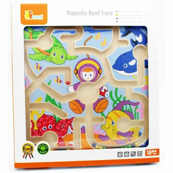 Игра Viga Лабиринт Океан на магнитах, в коробке 50123