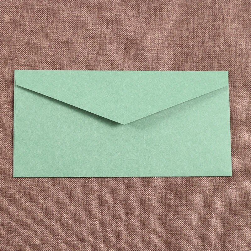 Конверты из крафт-бумаги Samgubo 5 шт. Темно-зеленый, green