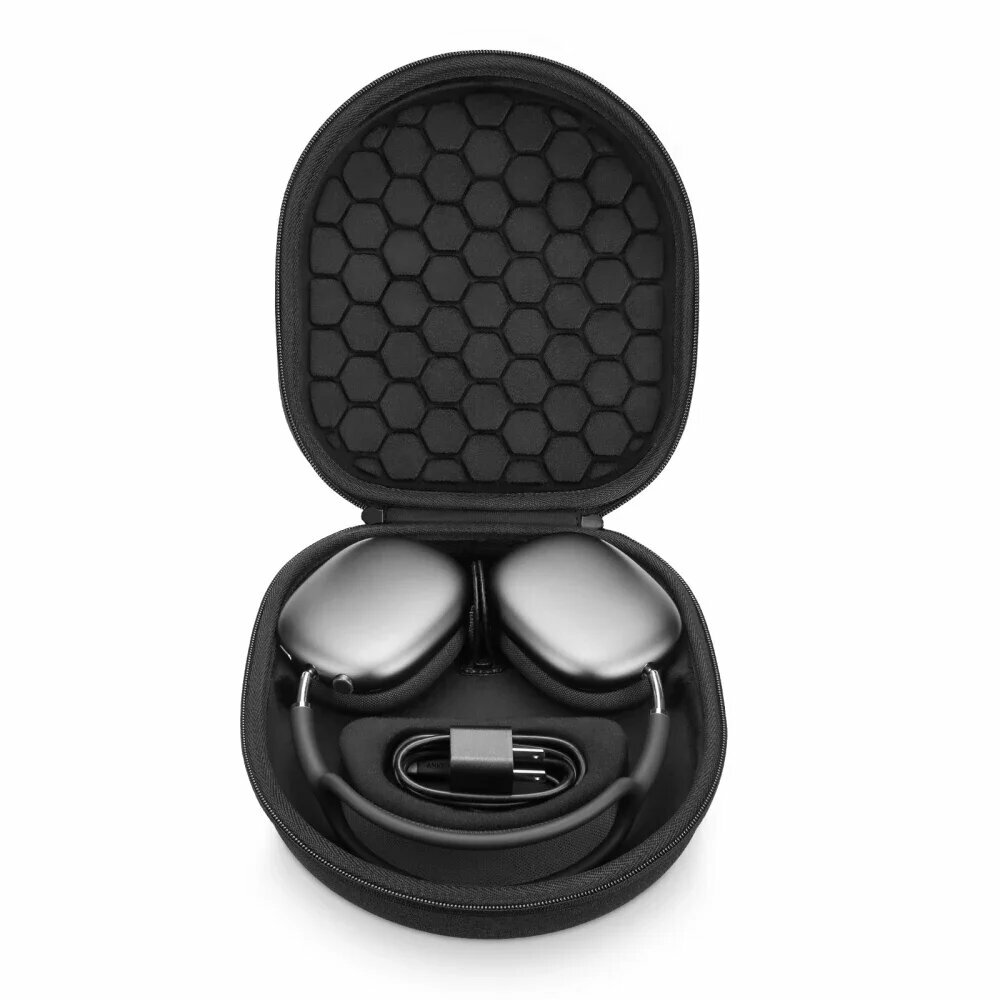 Чехол для Apple AirPods Max Yinke, ЭВА, черный Black