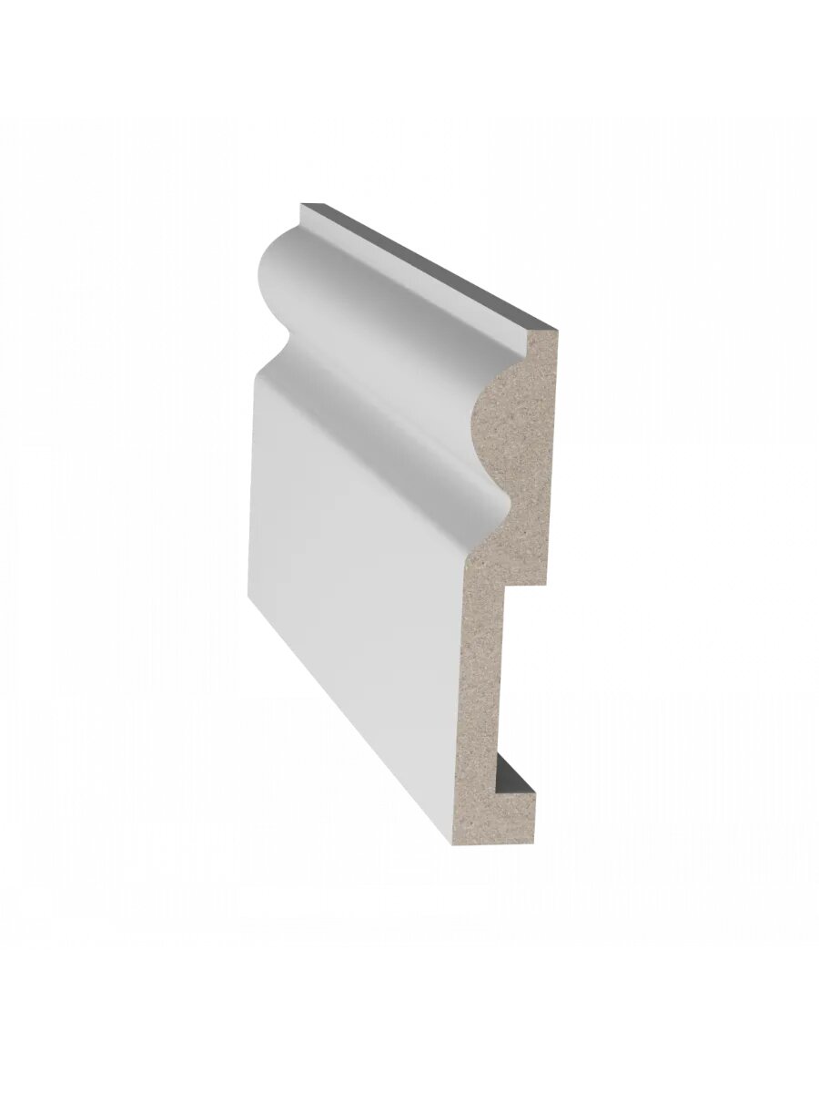 Плинтус напольный Ультравуд ЛДФ Base 0018 200х9.8х1.6 см