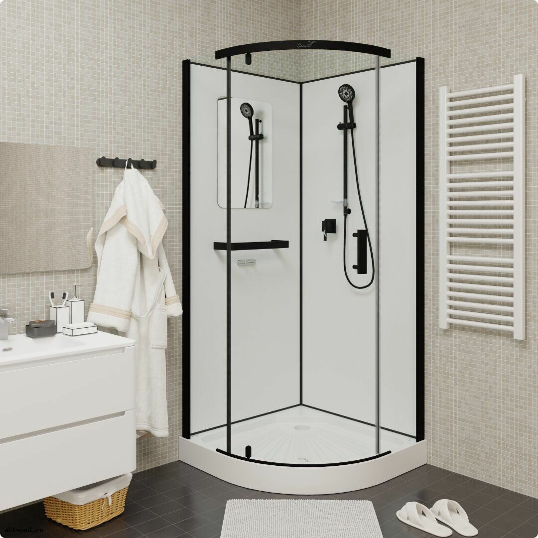 Душевая кабина CerutiSPA Sorelle90B (90х90х205)