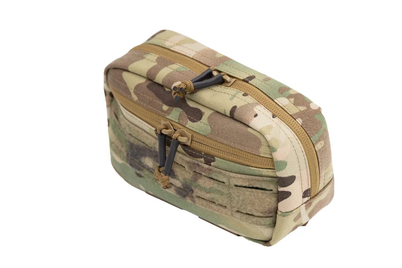 Подсумок тактический Wartech UP-131 утилитарный, средний, горизонтальный, молния, мультикам
