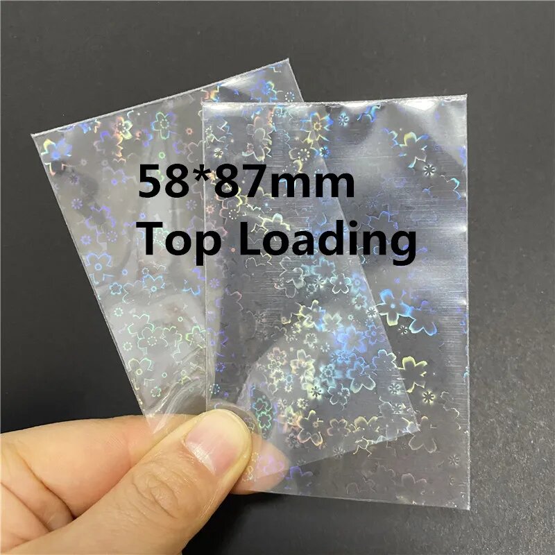 Чехлы для карт 58*87mm Top Loading, Цвет: Flower