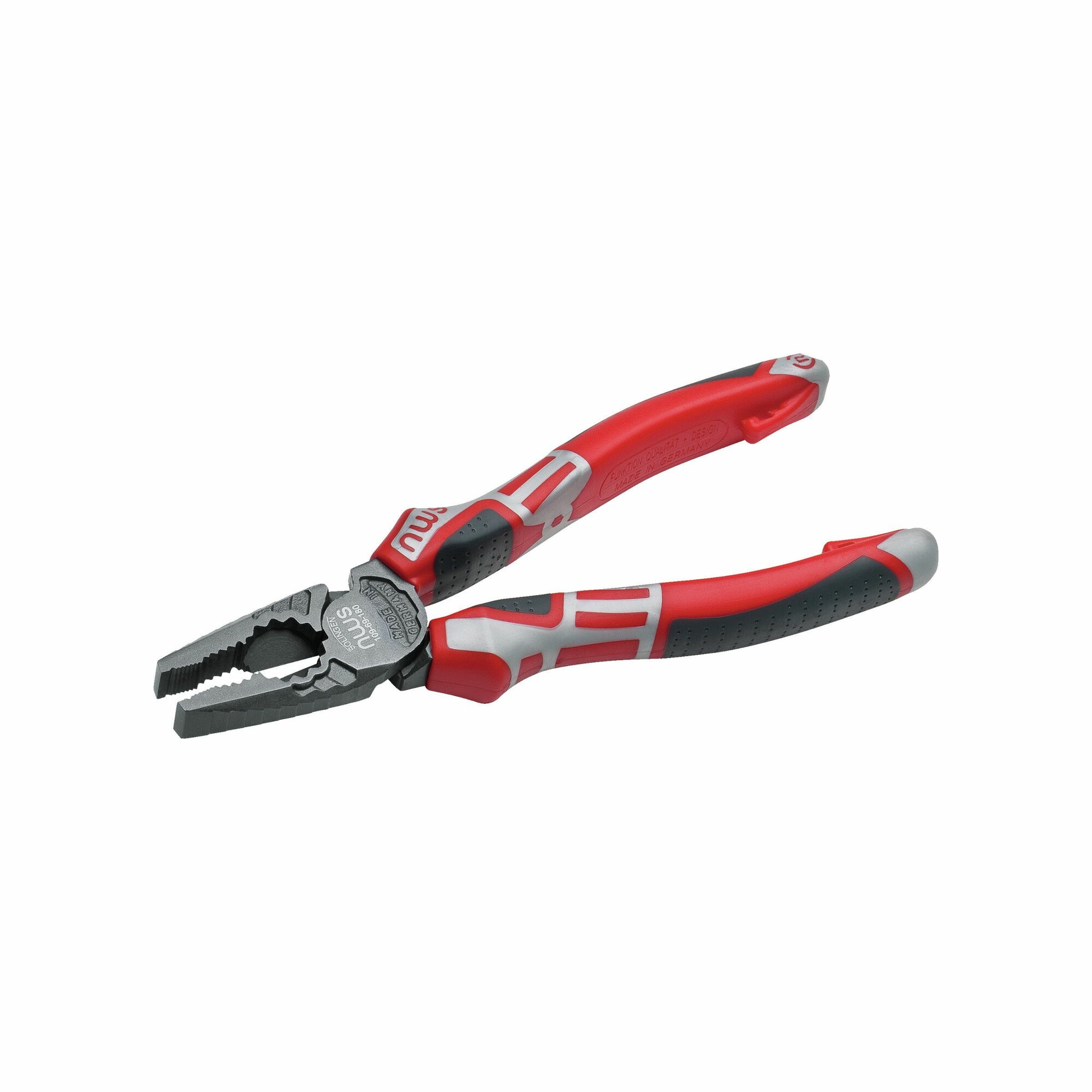 Пассатижи NWS 205 мм CombiMax, покрытие TitanFinish, рукоятки SoftGripp 3K арт.109-69-205
