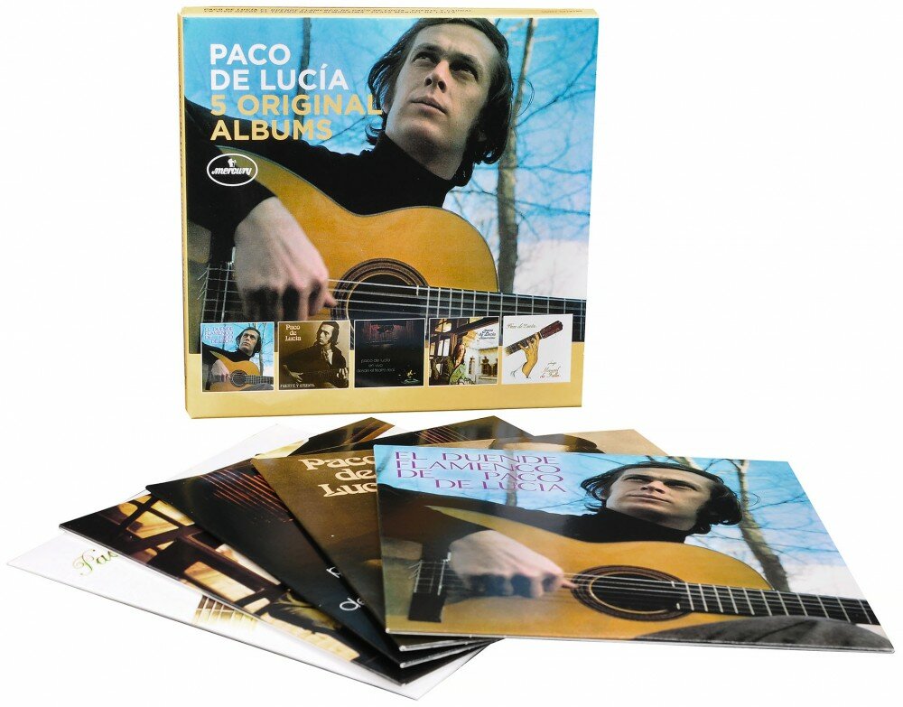 Paco De Lucia. Original Albums (5 CD) (СД диск, Бокс-сет (Box set))
