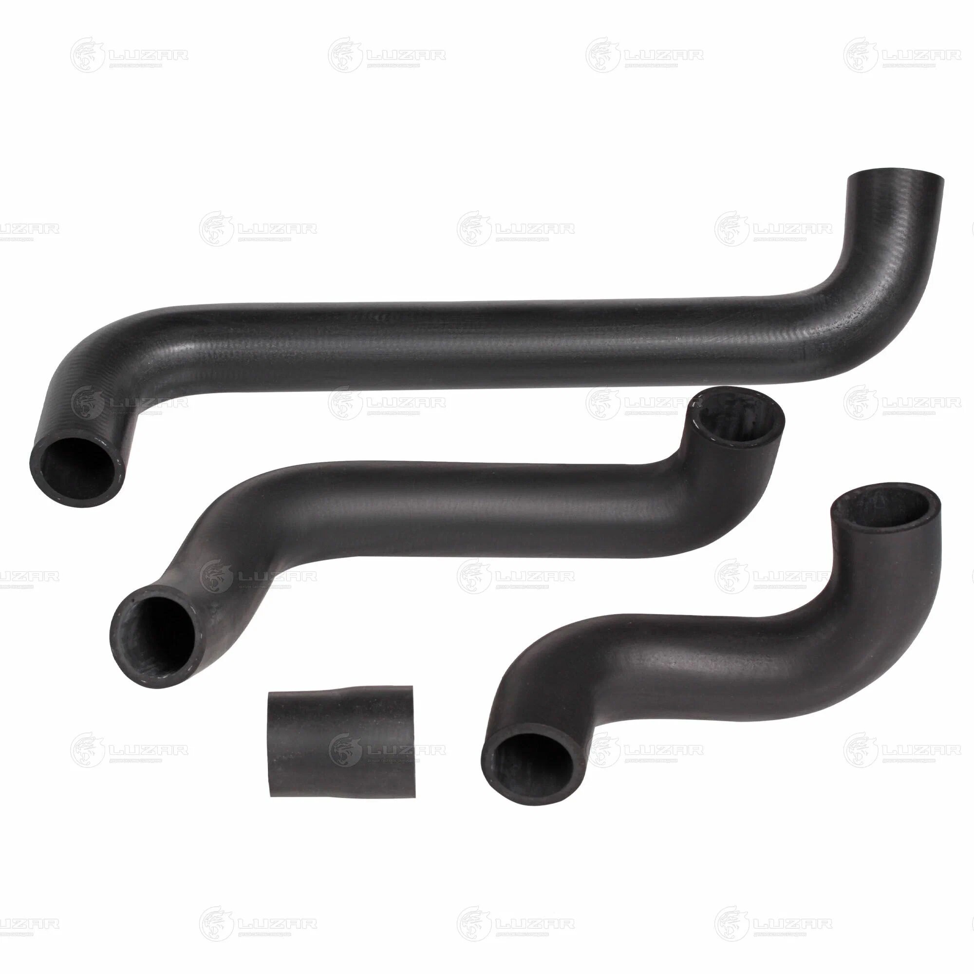 Патрубки системы охлаждения LUZAR для ВАЗ-2121 (Niva) (комплект 4 шт.)