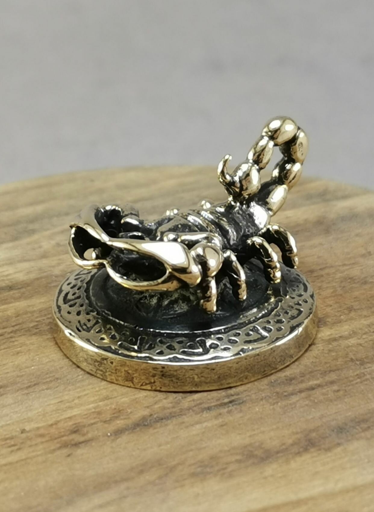 Статуэтка Зодиак Скорпион Фигурка бронзовая